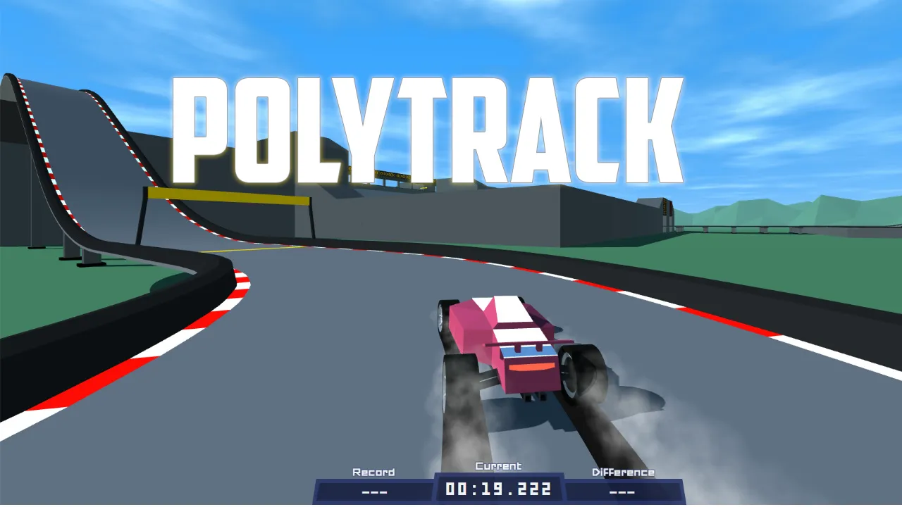 PolyTrack : poly track pizza edition - Free Online Games on HuraGames ...